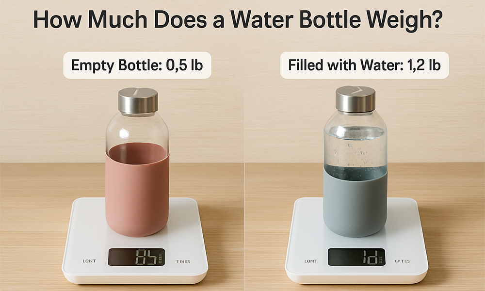 How Much Does a Water Bottle Weigh? | Bottle Weight Comparison